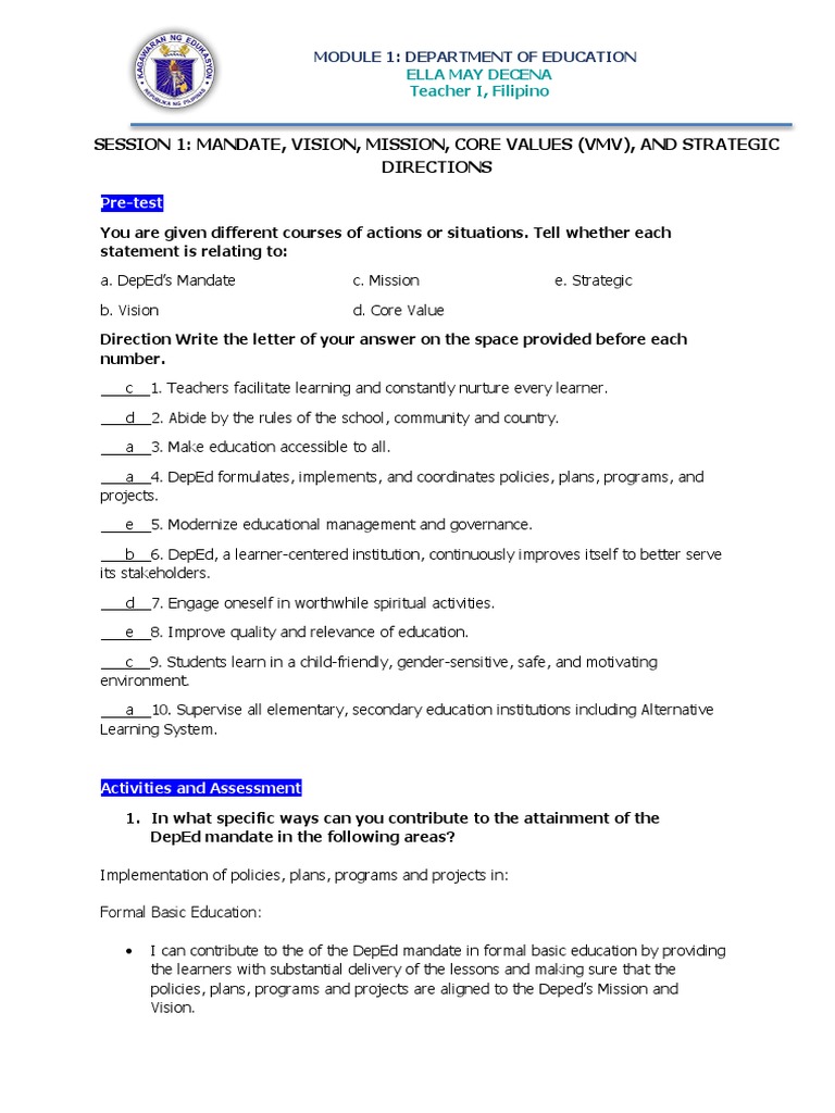 TIP Module-1 | PDF | Teachers | Learning TIP Module-1 | PDF | Teachers | Learning