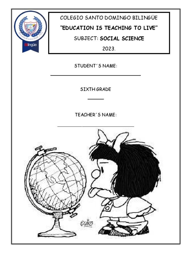 6 Grade Social Studies 2023cover | PDF