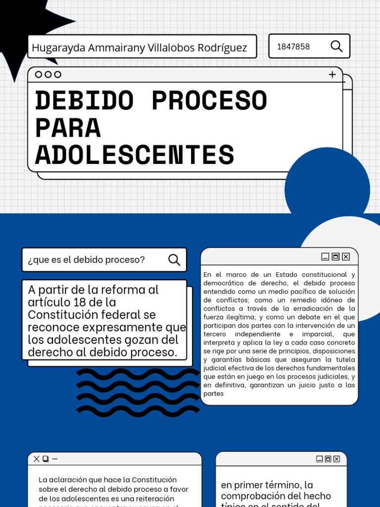 Debido Proceso Adolescentes | PDF | Debido al proceso | Derecho penal