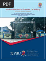 NFSU Dharwad - Brochure | PDF