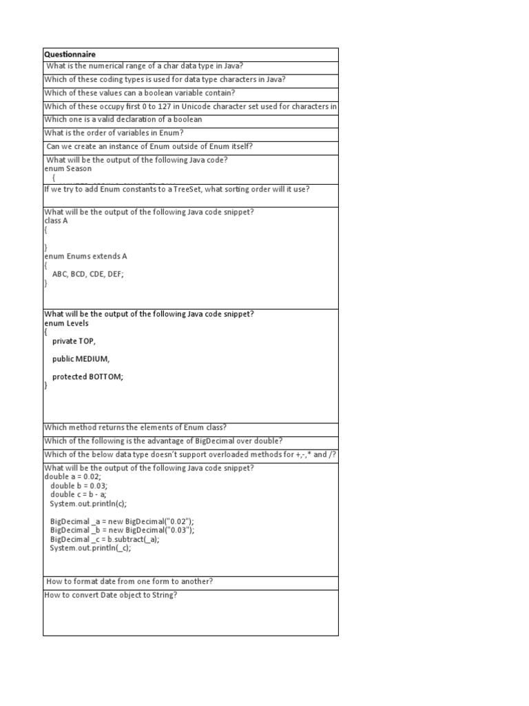 Java Mcq S Pdf Programming Constructor Object Oriented Programming