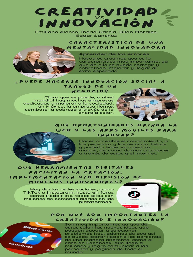 Infografía | PDF | Creatividad | Innovación