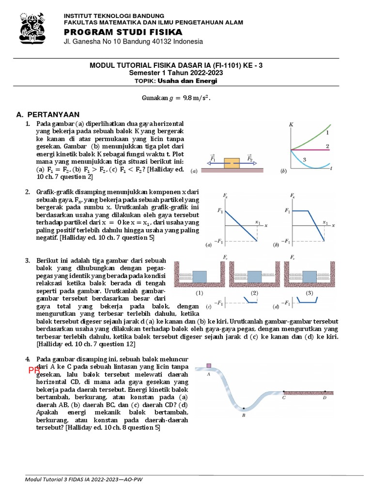 SOAL Modul 3 Fidas IA - 2022-2023 | PDF