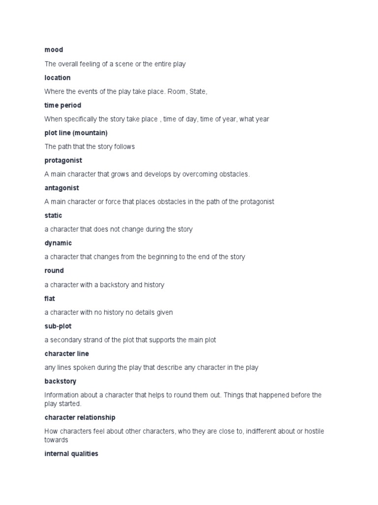 Script Analysis 02 | PDF | Plot (Narrative) | Play (Theatre)