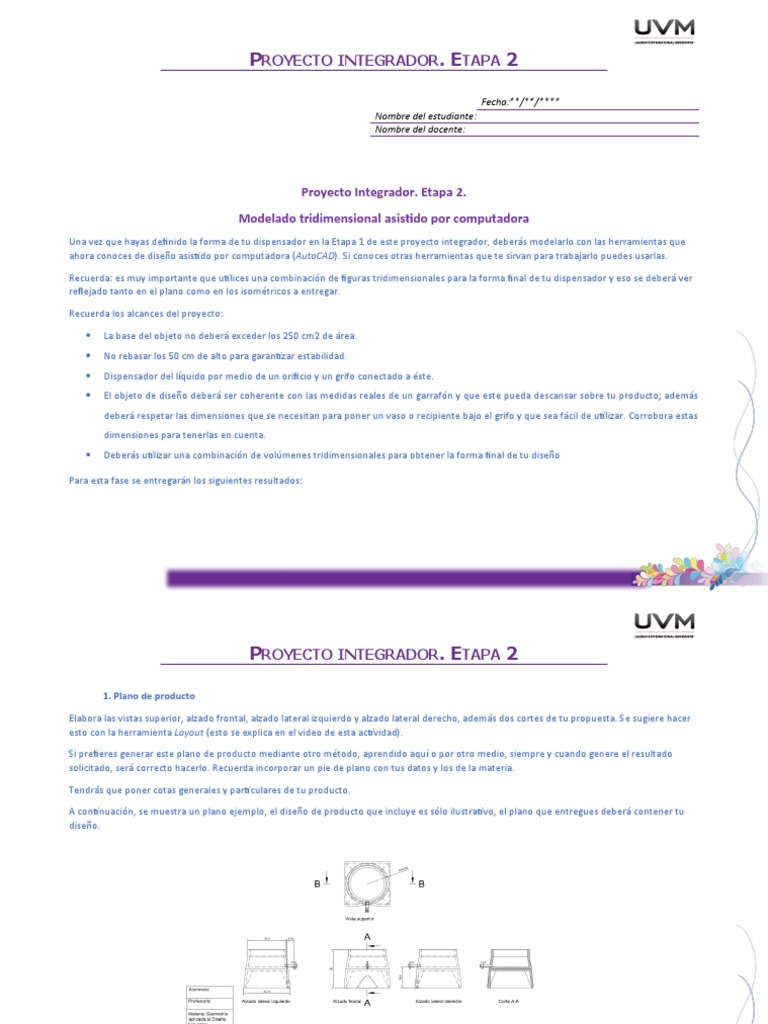 U3 - Proyecto Integrador 2 | PDF | Diseño | Informática