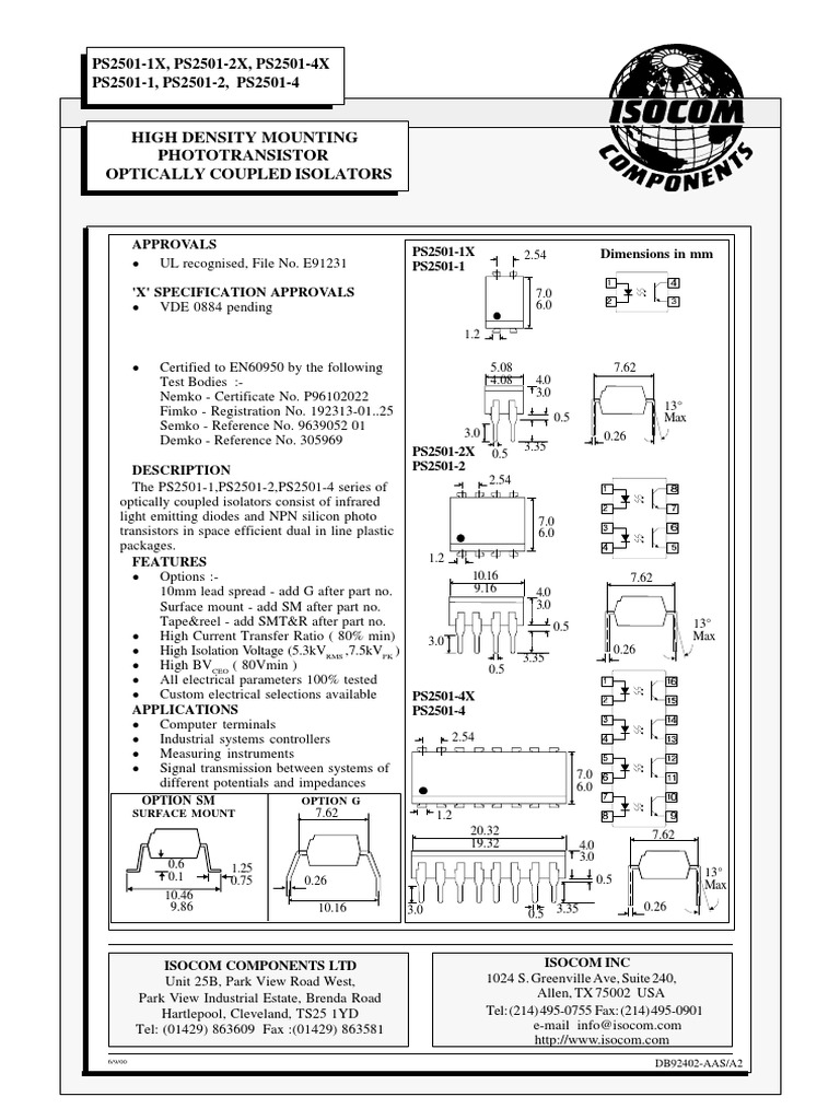 20pcs Ps2501-4 16pin Transistor Output Quad Op With Price PS2502-4-A DC Input Darlington Output ...