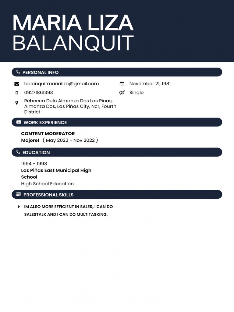 My Resume (1) - 3 | PDF