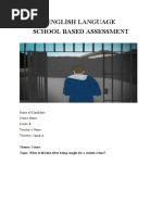 CSEC English SBA Guide | PDF | Human Communication | Communication