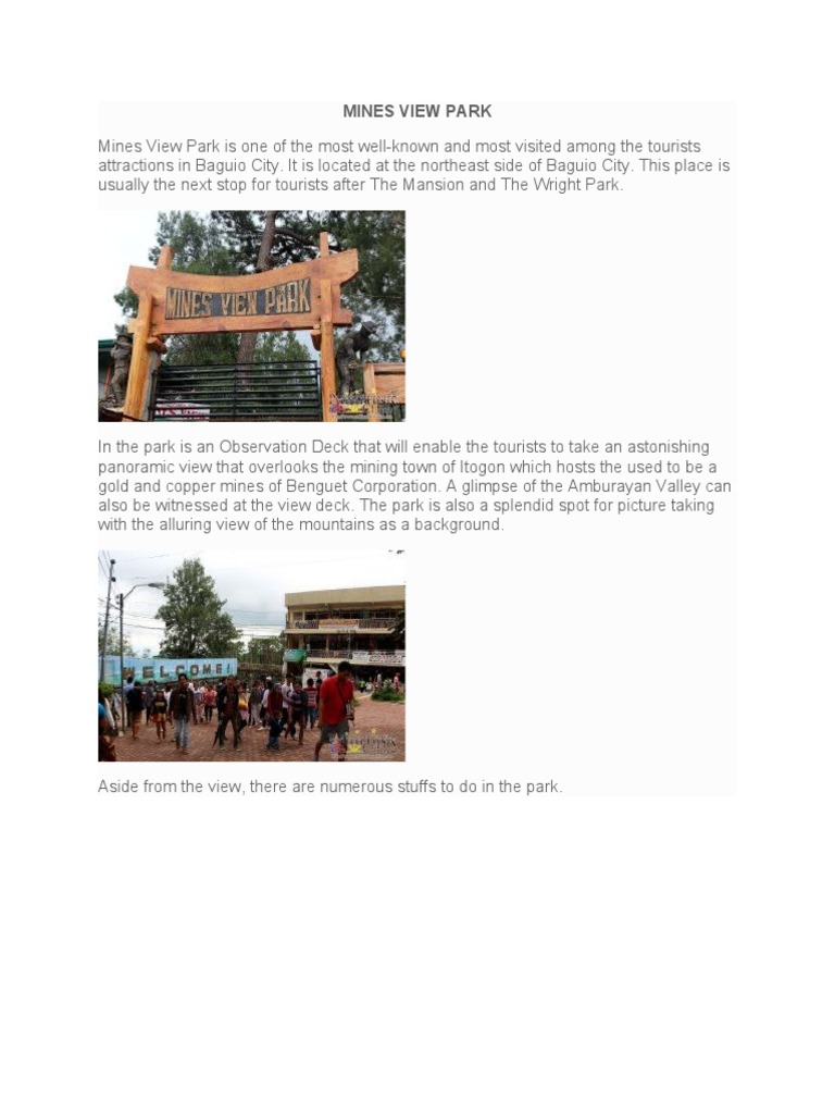 Mines View Park | PDF