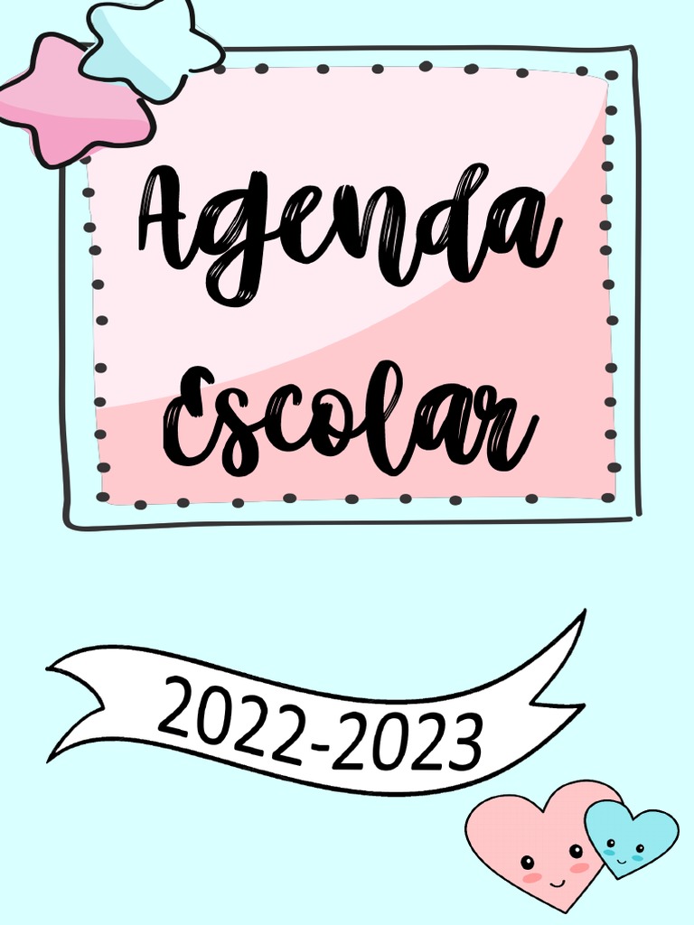 Agenda Escolar 2022-2023 Mi Escuelita de Apoyo | PDF