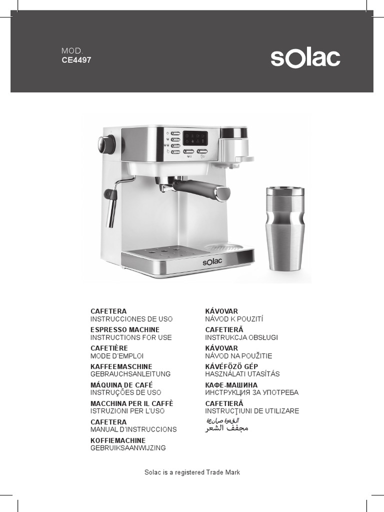 Solac Ce4497 | PDF | Vapor | Agua