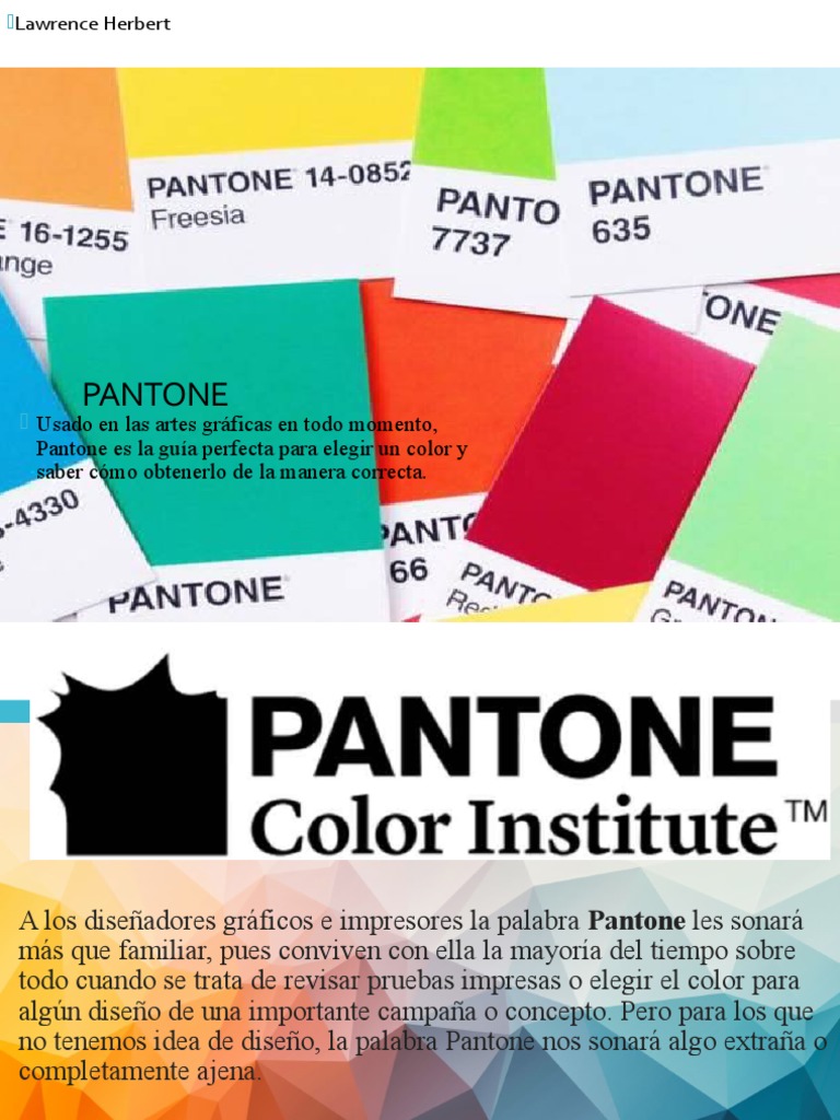 Pantone | PDF | Diseño | Color