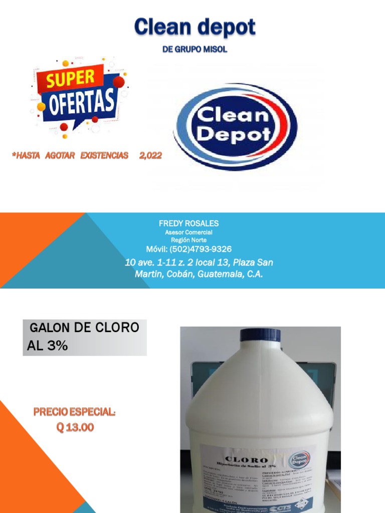 Catalogo Ofertas de Clean Depot Marzo, Abril 2,022 | PDF | Aspiradora ...