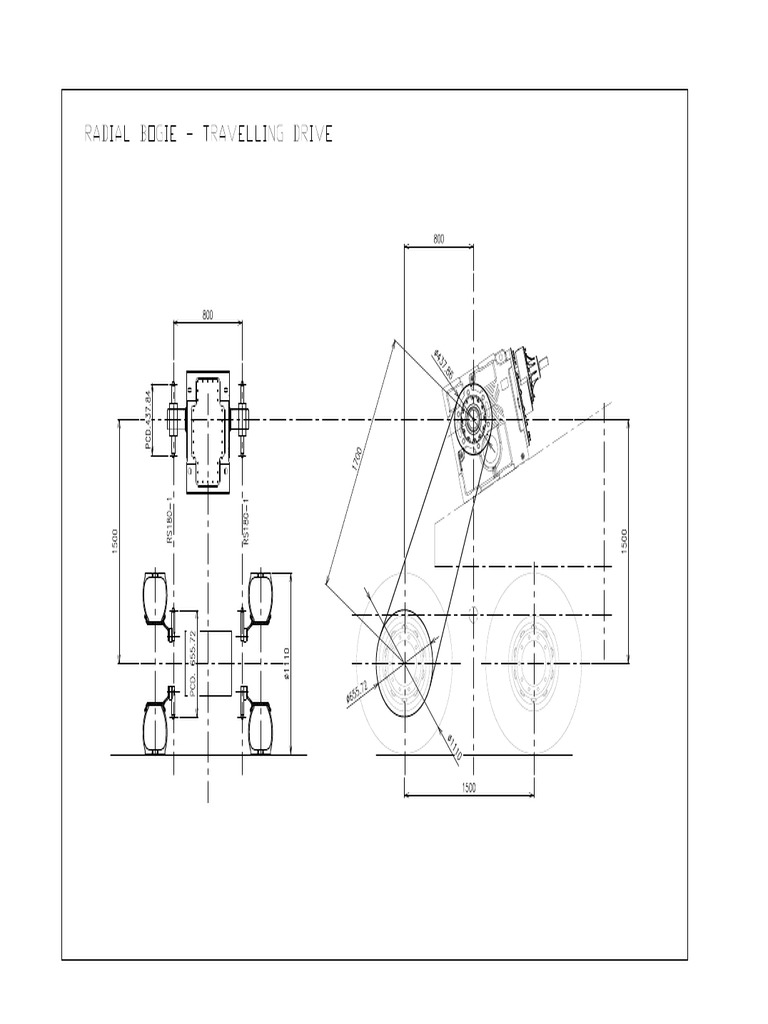 Radial Bogie Travelling Drive | PDF