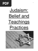 Overview of Judaism and Its Texts | PDF | Hebrew Bible | Nevi'im