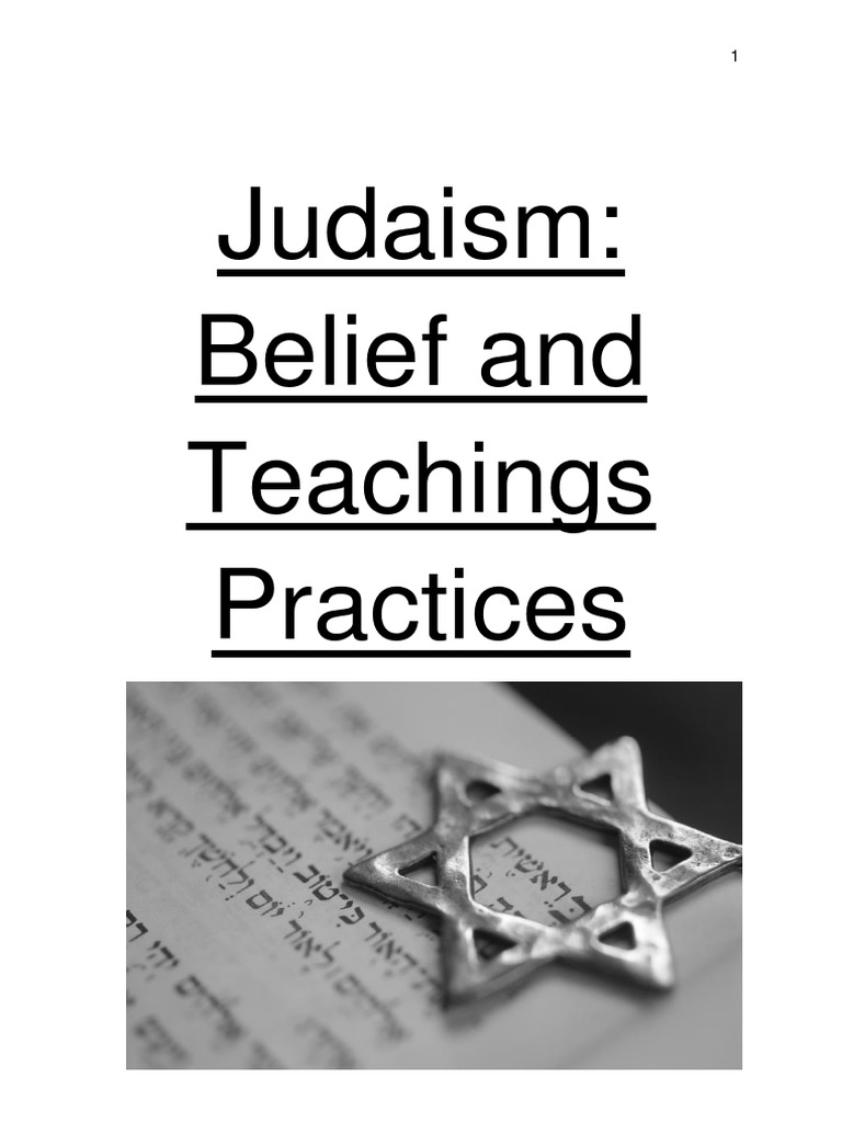 Judaism Revision Guide | PDF | Jewish Prayer | Mitzvah
