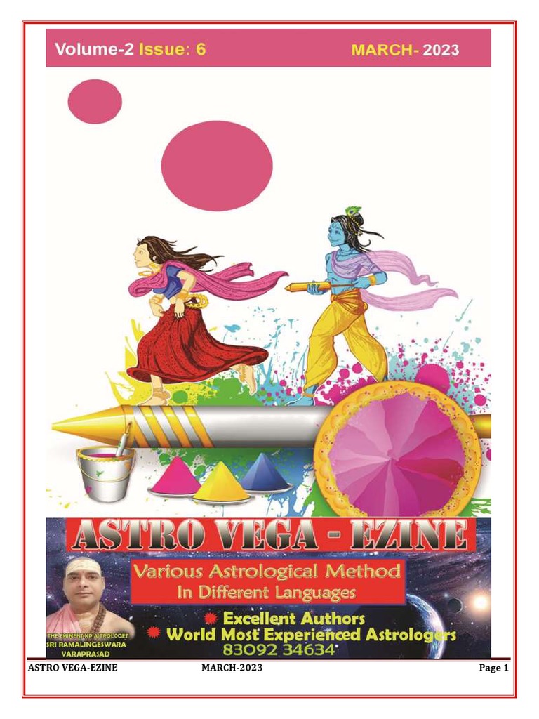 Astrovega EZINE March 2023 | PDF | Planets In Astrology | Diabetes