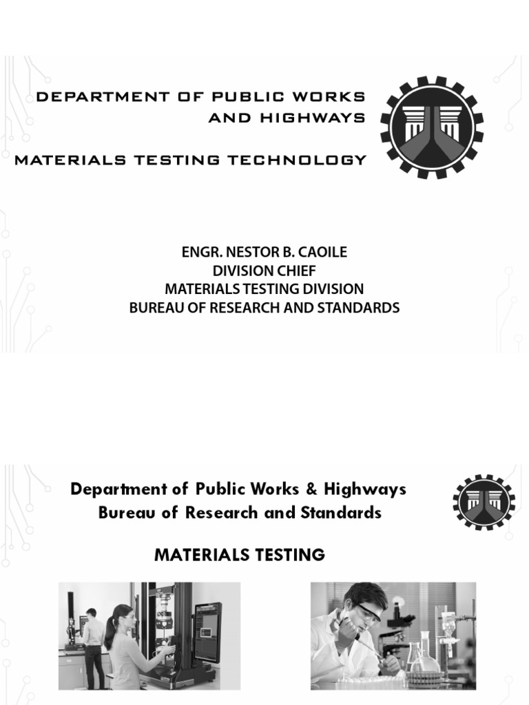 Day 1 - Importance of Materials Testing | PDF | Concrete | Quality ...