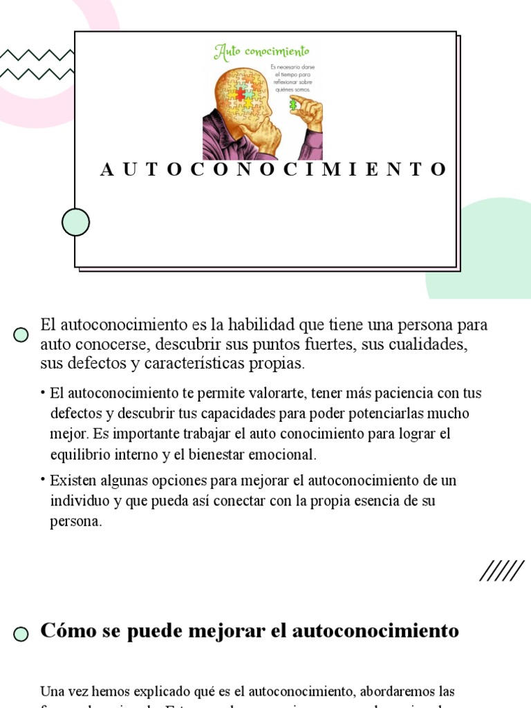 Autoconocimiento y Resiliencia | PDF