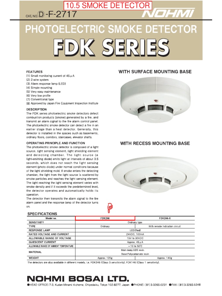 Smoke Detector Guide 10.5 | PDF