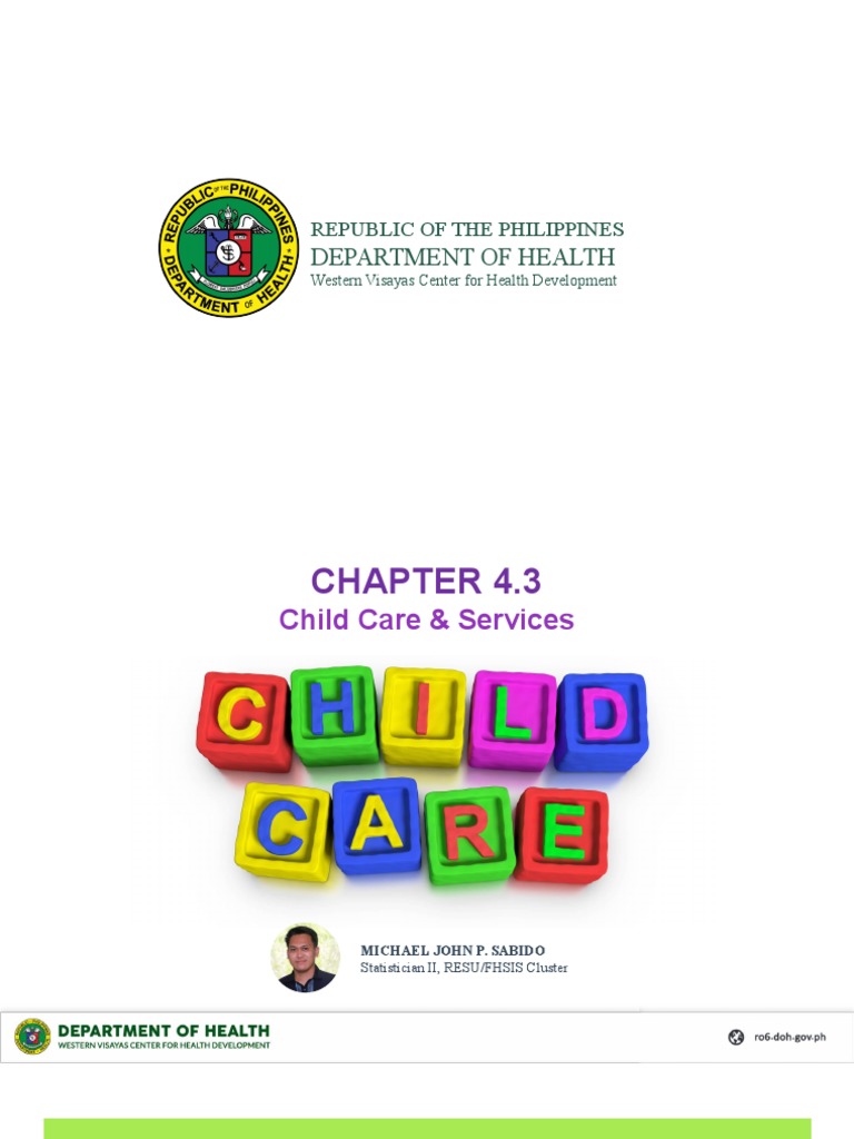 Chapter 4.3 Child Care and Services 2022 | PDF | Breastfeeding | Vaccines