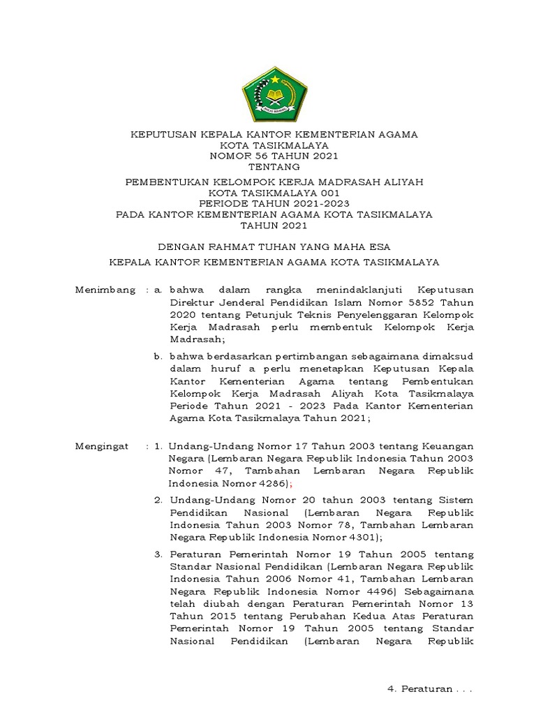 SK KKM MA 001 New | PDF | Bisnis