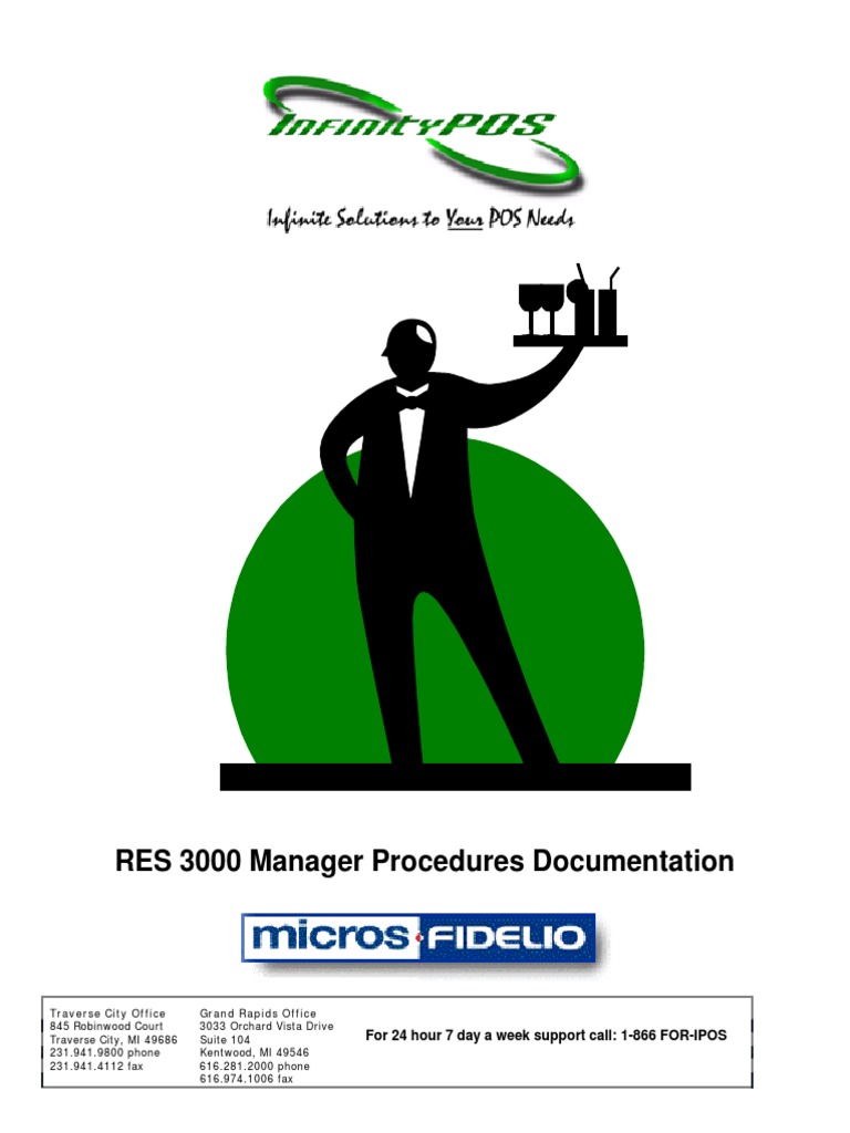Micros 3700 Manager Procedures Reference Guide | PDF | Point Of Sale ...