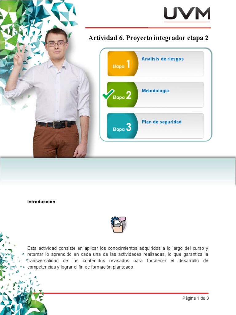 Instrucciones Proyecto E2 | PDF | Gestión de tecnología de la ...