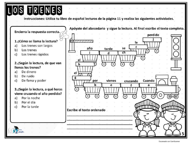 Lectura de Los Trenes | PDF