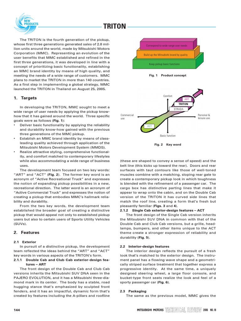 Triton | PDF | Pickup Truck | Truck