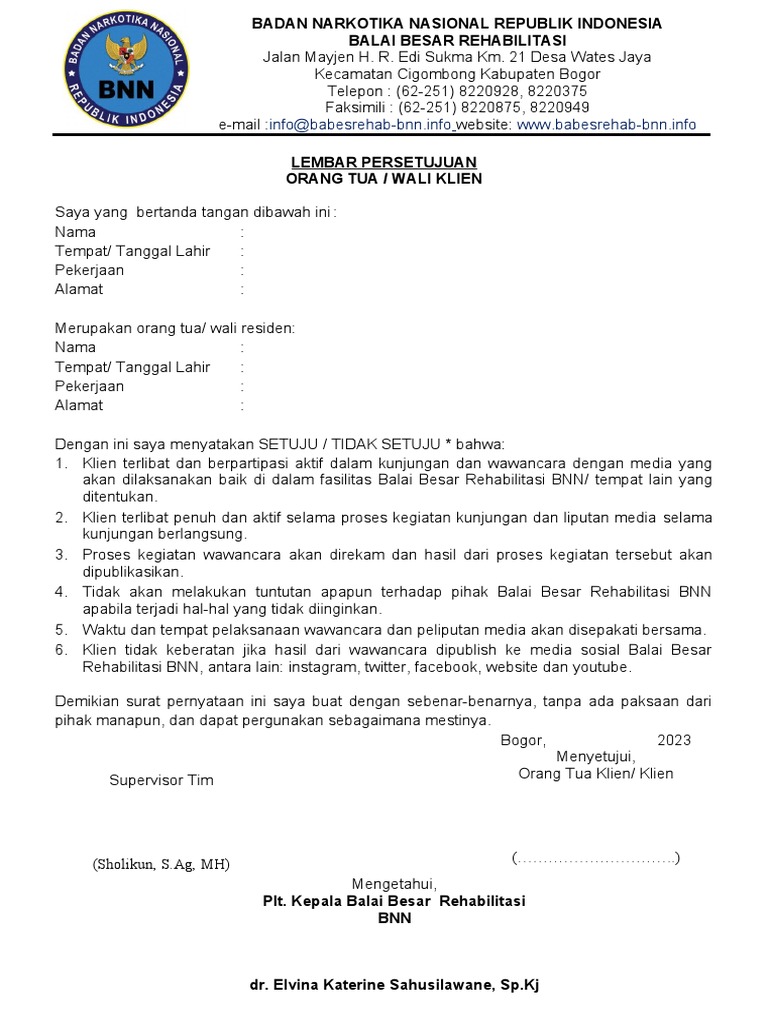 Inform Consent | PDF