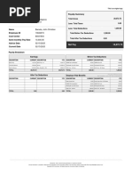 Sutherland Global Employee Payslip | PDF | Payroll Tax | Public Finance