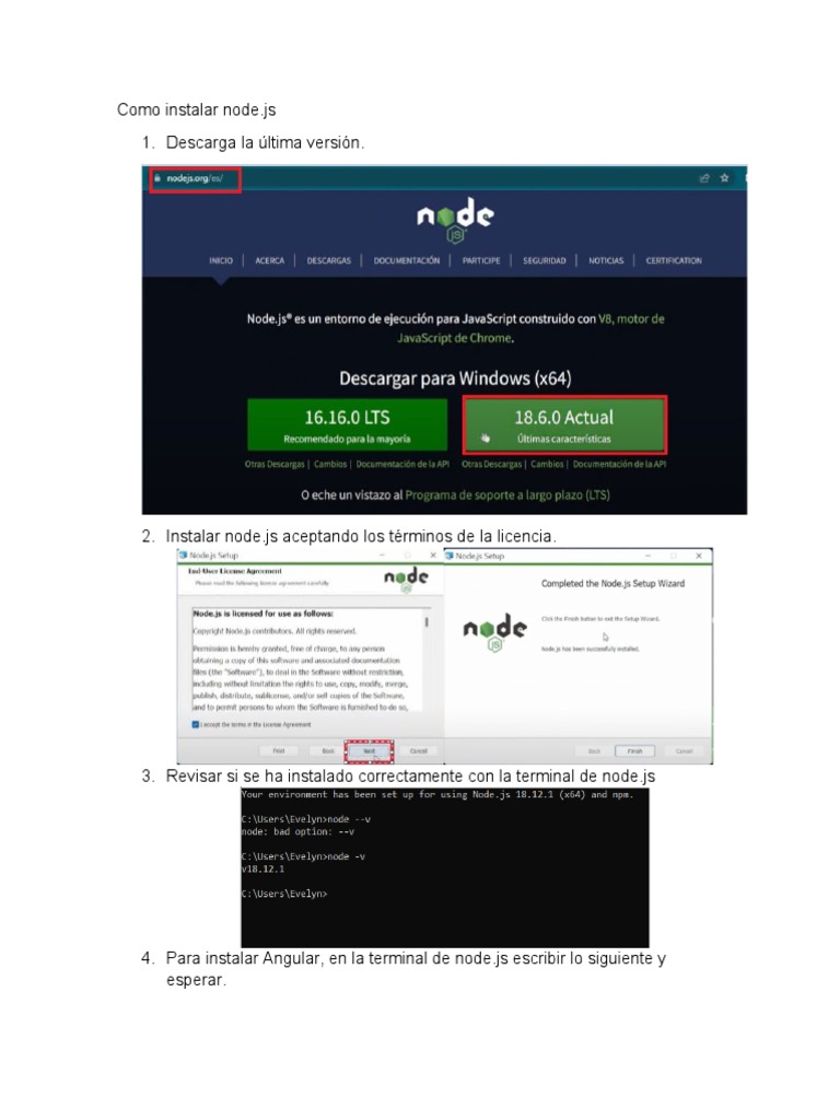 Como Instalar Node | PDF