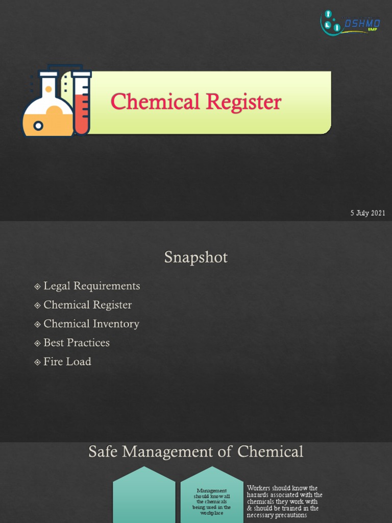 How To Prepare A Chemical Register | PDF | Hazards | Occupational ...