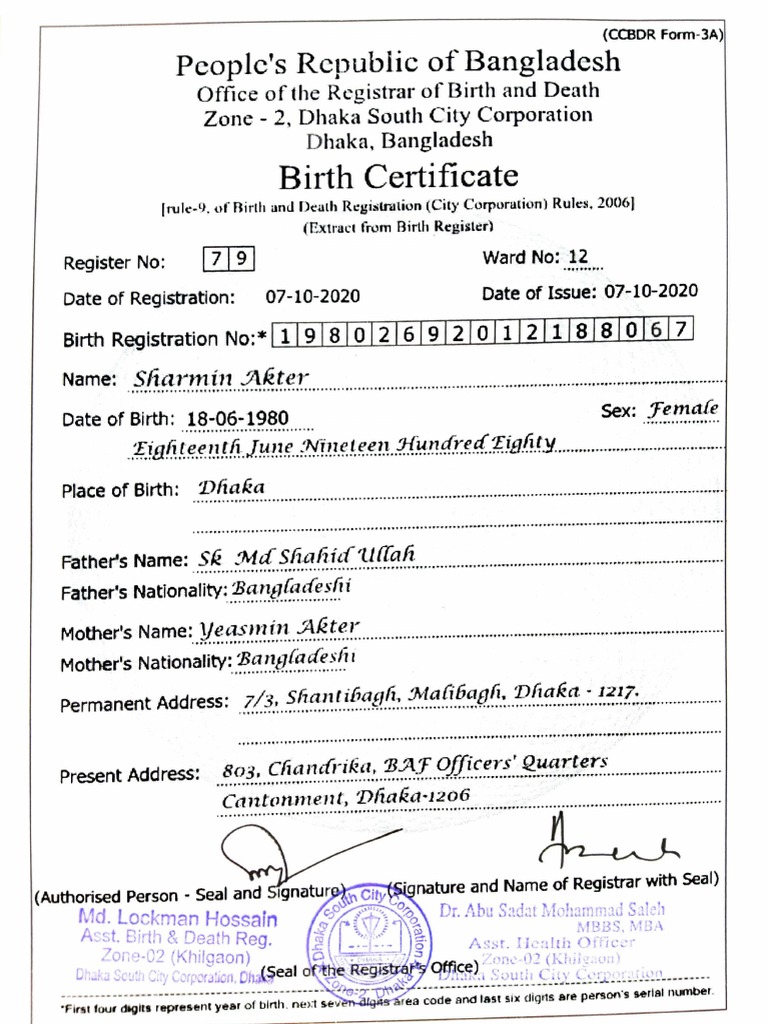 Birth Certificate | Download Free PDF | Birth Certificate | Legal Documents
