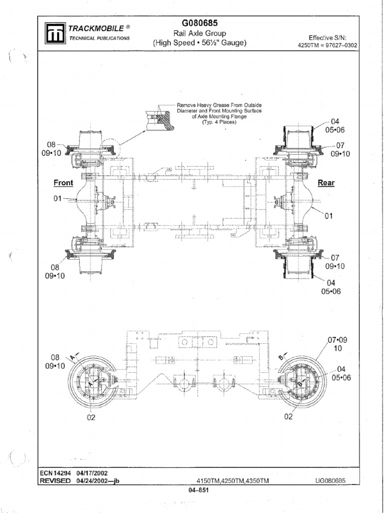 Manual Trackmobile 4250 | PDF