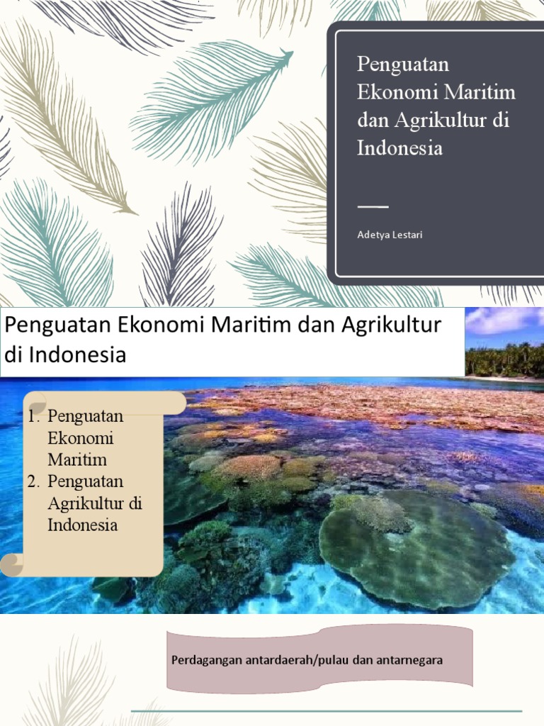 Pengembangan Ekonomi Maritim | PDF | Perjalanan