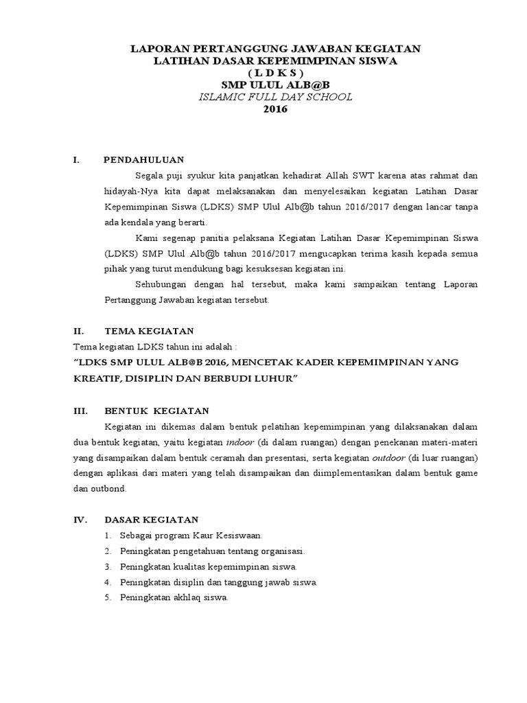 LPJ LDKS Bos 16-17 | PDF