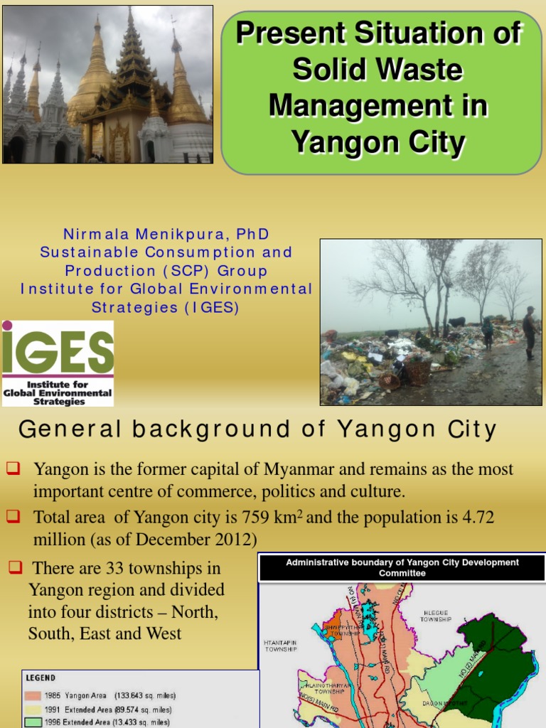Waste Management in Yangon-30 July | PDF | Waste Management | Waste