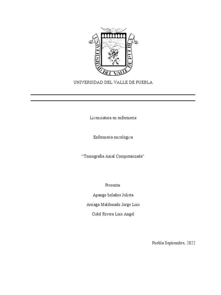 TAC Word | PDF | Ct Scan | Medicina CLINICA