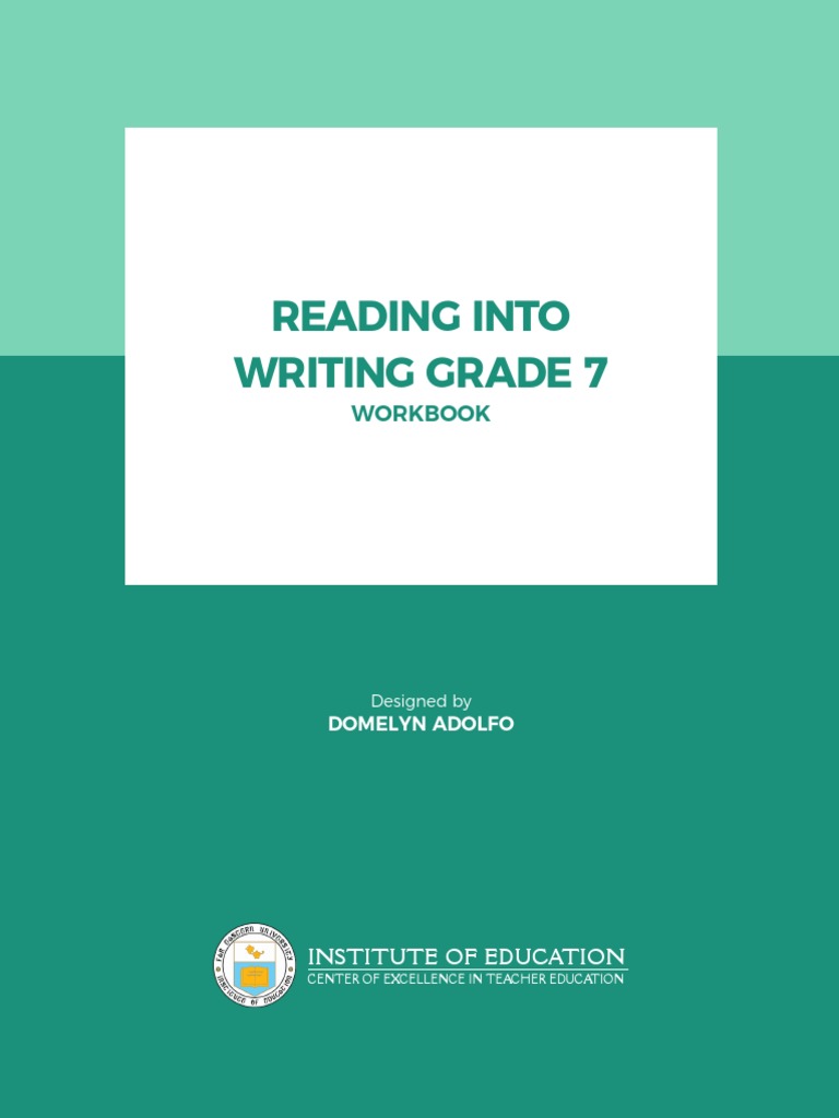 Grade 7 Reading Into Writing | PDF | Verb | Subject (Grammar)