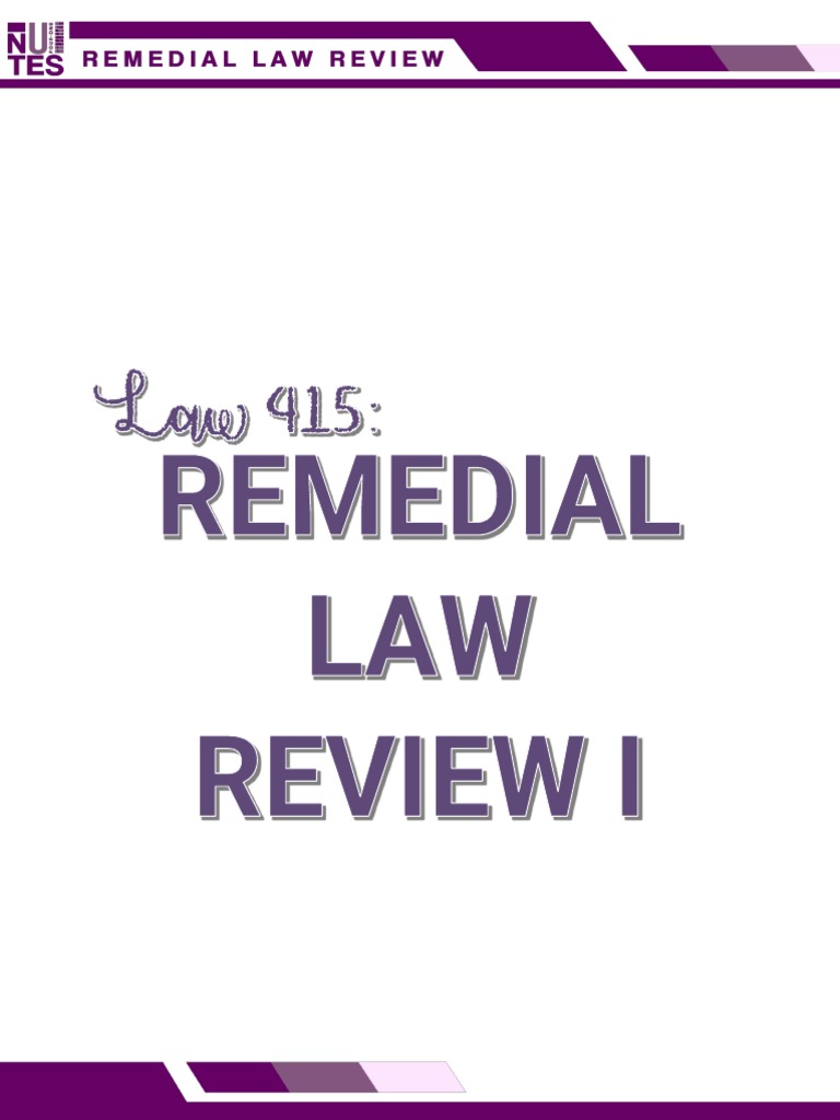 Rem MT Finals | PDF | Lawsuit | Jurisdiction