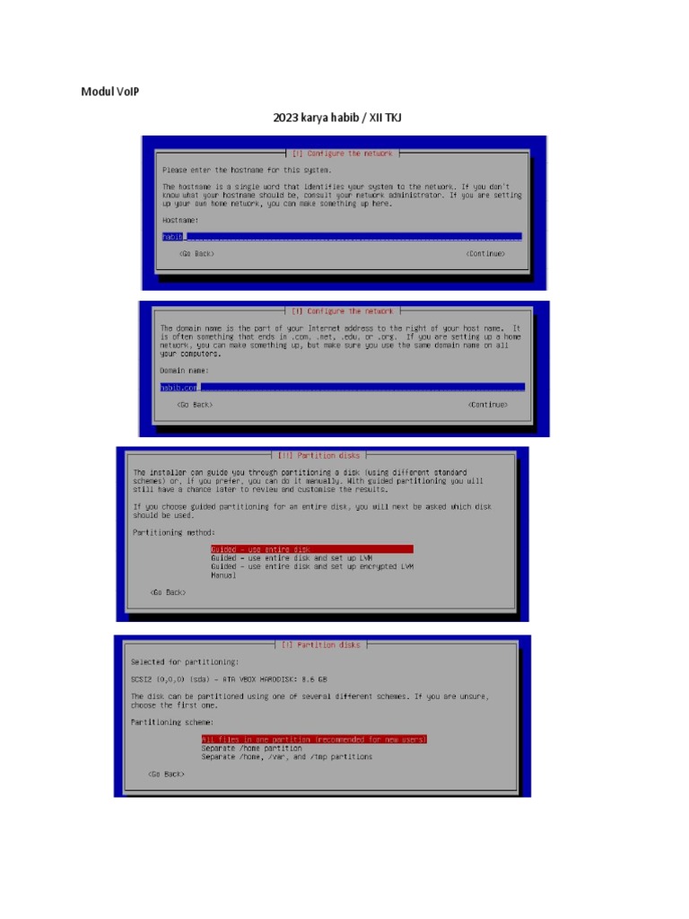 Konfigurasi VPS Debian 11 di VirtualBox | PDF | Komputer | Teknologi & Rekayasa