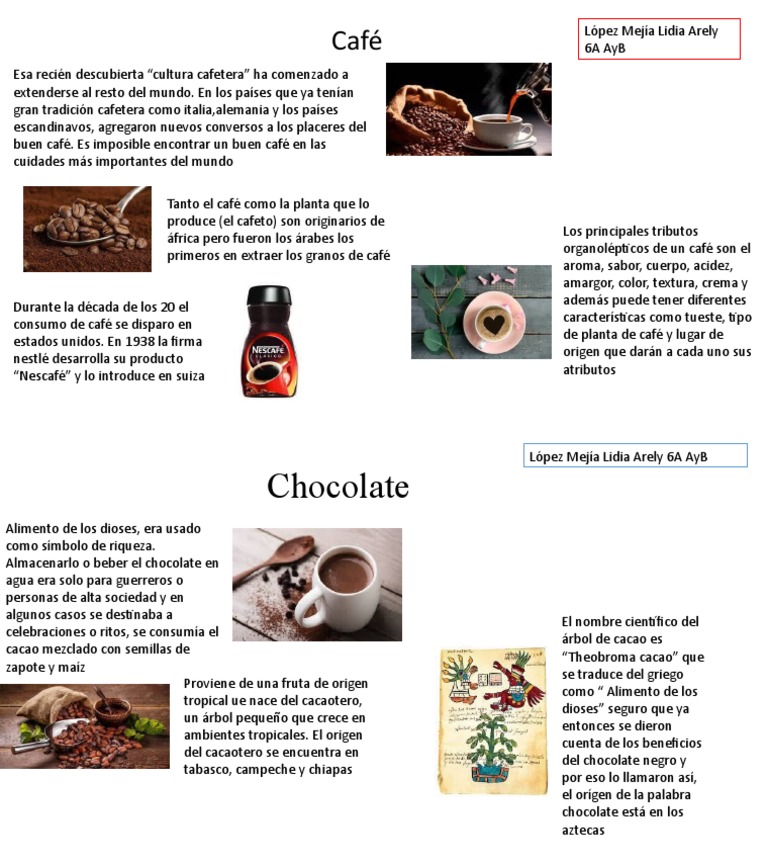 Orígenes del Café y Chocolate | PDF | café | Chocolate
