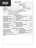 WeeFIM Score Sheet (MS Word) | PDF | Wheelchair | Clinical Medicine