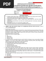 Soal Sas Ganjil Bahasa Indonesia Kelas 9 Kurmer Tapel 2024-2025 | PDF