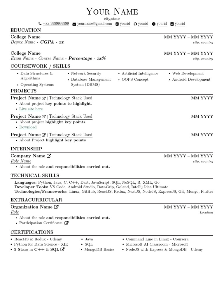 Abey Resume Template | Download Free PDF | Sql | Databases