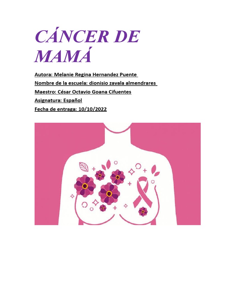 Cáncer de Mamá | PDF | Cáncer de mama | Cáncer