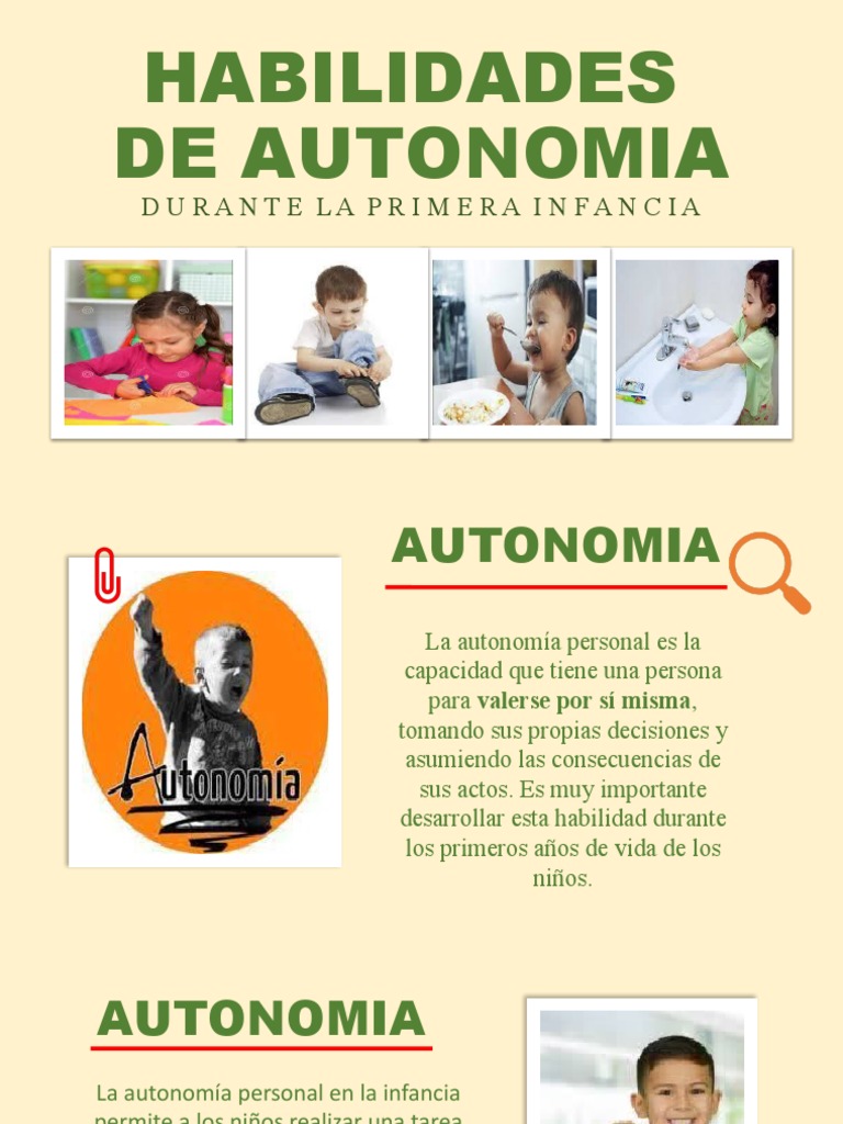 Habilidades de Autonomia | PDF