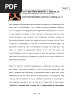 Reso 20 S 2022 Adopting Ra 11037 | PDF